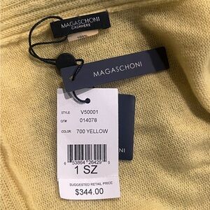 Magaschoni | Accessories | Magaschoni 0 Cashmere Long Ruffle Shawl ...